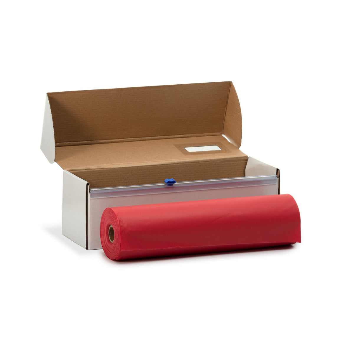 54 In. X 100 Ft. Select A Size Red Plastic Table Roll | 6 Rolls ...